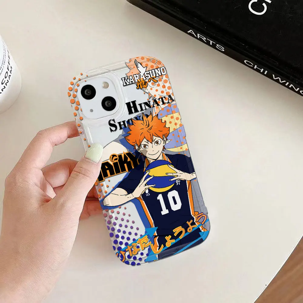 Anime Haikyuu Hinata Shoyo Clear Phone Case for OPPO A31 A53 A54 A57 ...