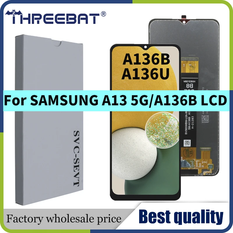 NEW-High-quality-For-Samsung-A13-5G-A136-LCD-Display-Touch-Screen ...