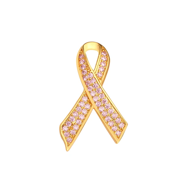 Gold Awareness Ribbon Clipart