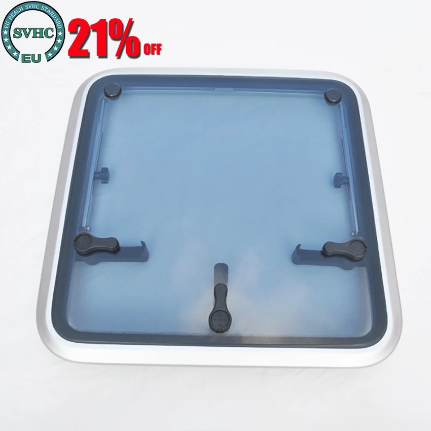 575x575mm-Marine-Anodized-Aluminum-Square-Hatch-Porthole-With-Tempered ...