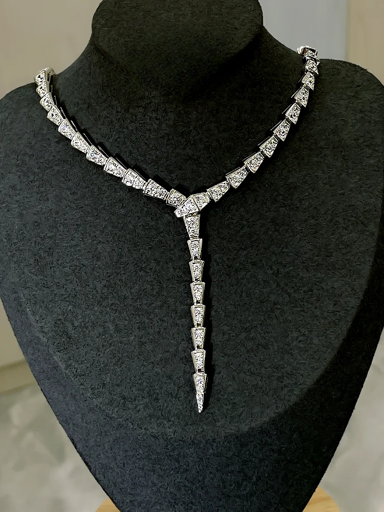 Colar-de-osso-de-cobra-de-prata-esterlina-925-para-mulheres-diamantes ...