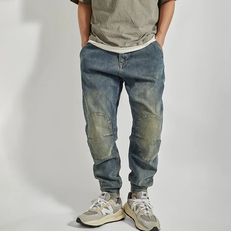 Cal-a-jeans-jeans-jeans-de-peso-pesado-americana-masculina-solta-e ...