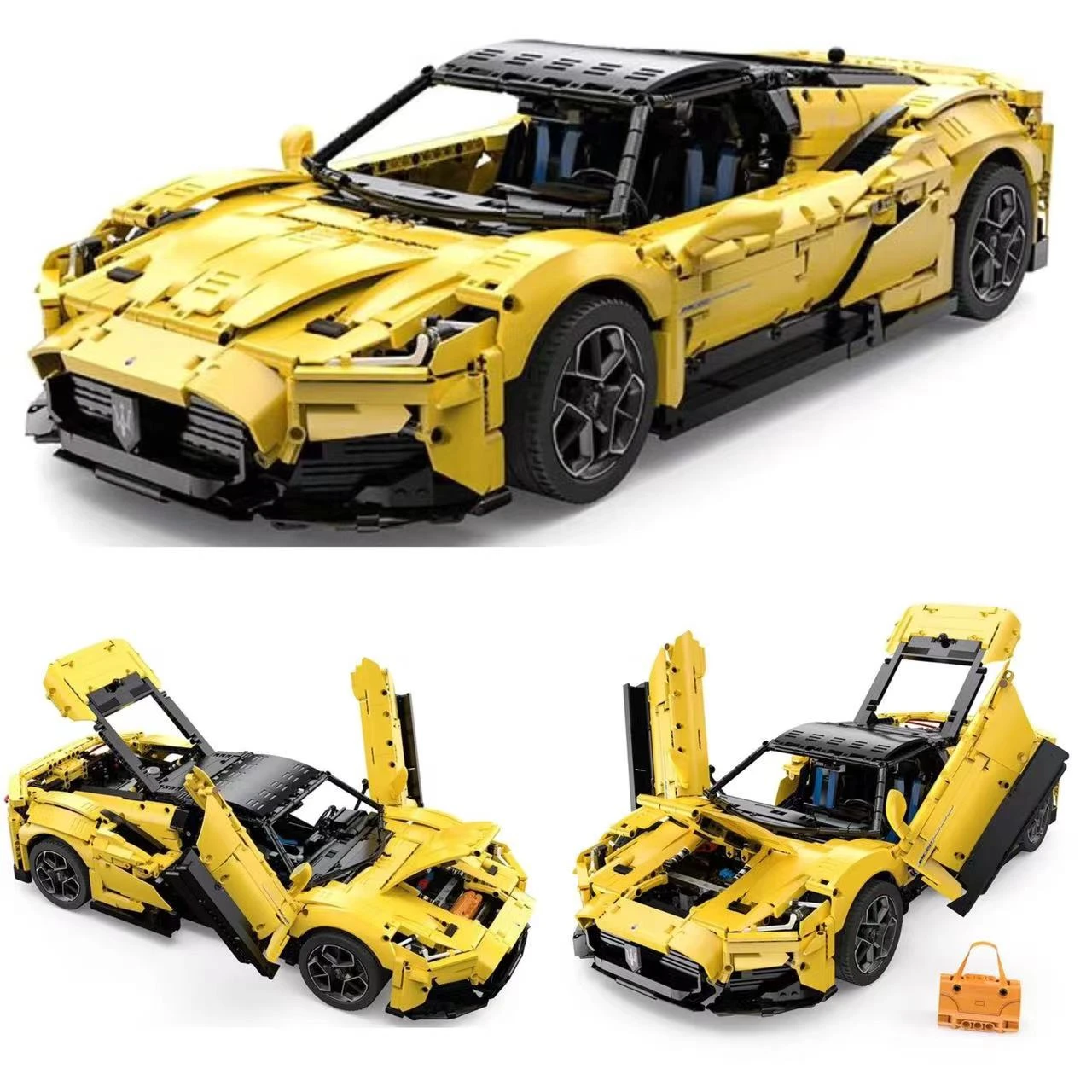 NEW Technical Sports Car RC MC20 Racing Building Blocks Bricks Model ...