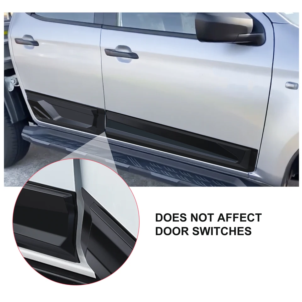 Body-Cladding For Isuzu Dmax Accessories 2025+ Side Door Protection