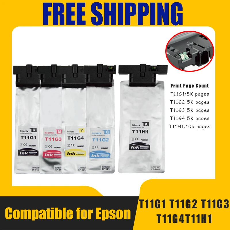 T11G1-T11G2-T11G3-T11G4-T11H1-Ink-Bag-Cartridge-Compatible-For-Epson-WF ...