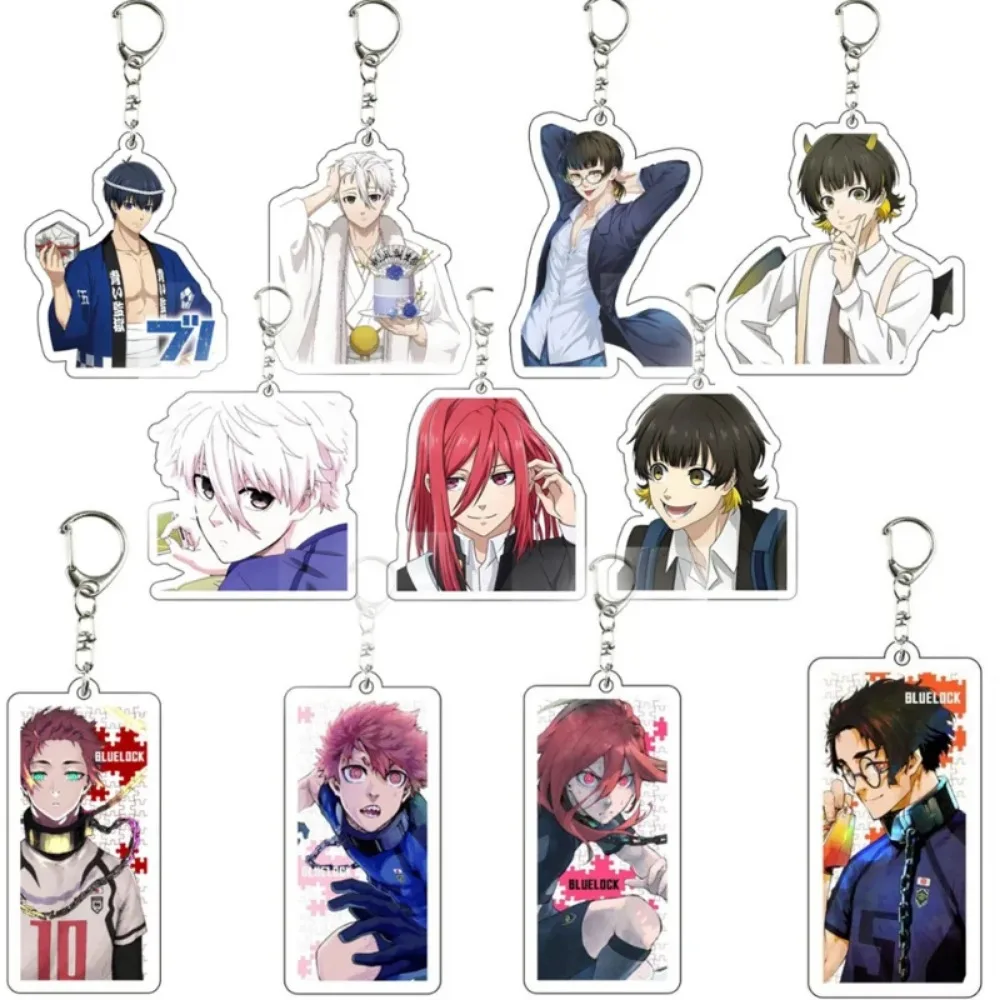 Anime-Character-KeyChain-Acrylic-Cartoon-Isagi-Yoichi-Chigiri-Bachira ...