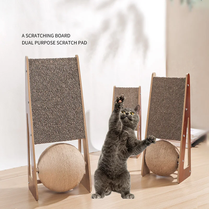 Cat-Scratcher-Board-Detachable-Cat-Scraper-Scratching-Post-for-Cats ...