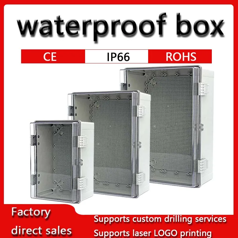 IP66-Waterproof-Plastic-Enclosure-With-Hasp-Electrical-Junction-Box ...