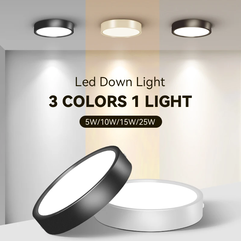 Led Downlight Spot Light Down Light Led 220v Fixture Ceiling Spotlights ...