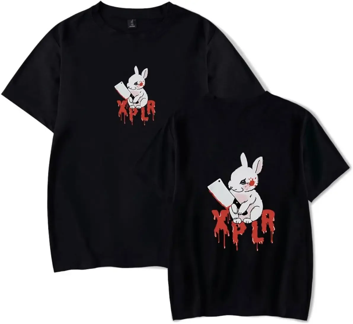 Sam-XPLR-Merch-Colby-Rabbit-Round-Neck-Casual-T-Shirt-Lightweight-and ...