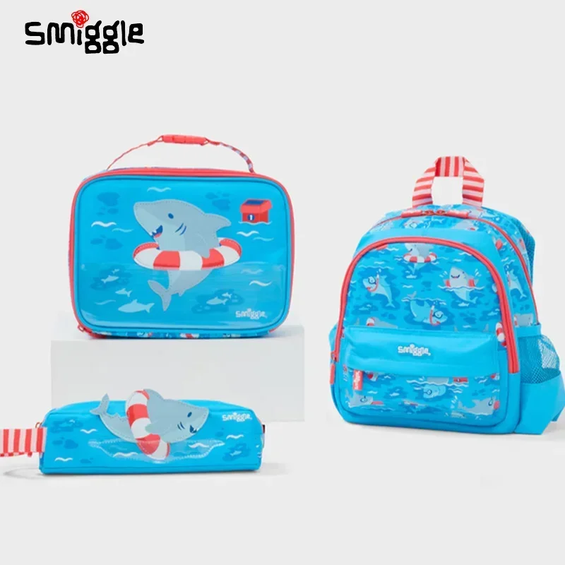 Genuine-Australian-Smiggle-Schoolbag-Blue-Swimming-Shark-Student ...