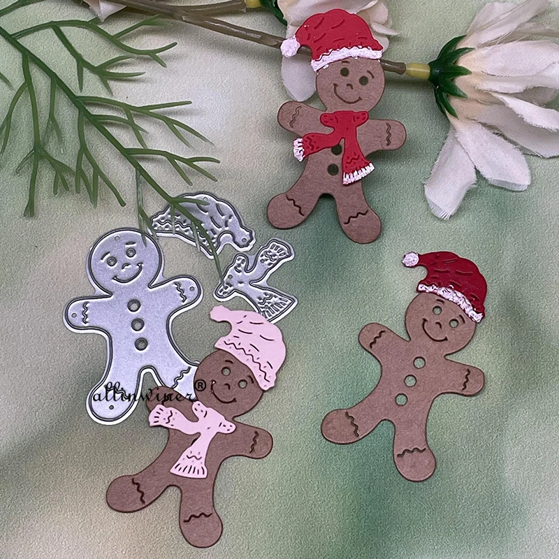New-Christmas-gingerbread-Metal-Cutting-Dies-for-DIY-Scrapbooking-Album ...
