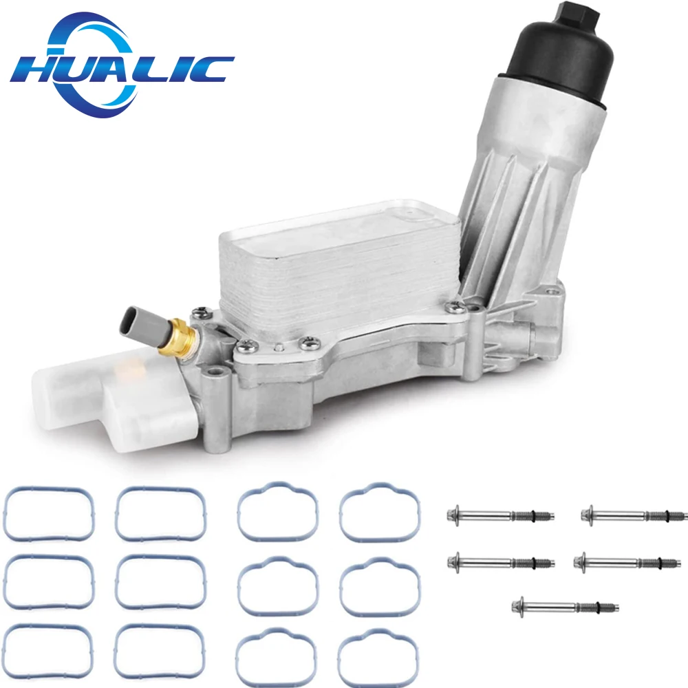 HUALIC-Aluminum-Oil-Filter-Cooler-Housing-Assembly-Adapter-for-Dodge ...