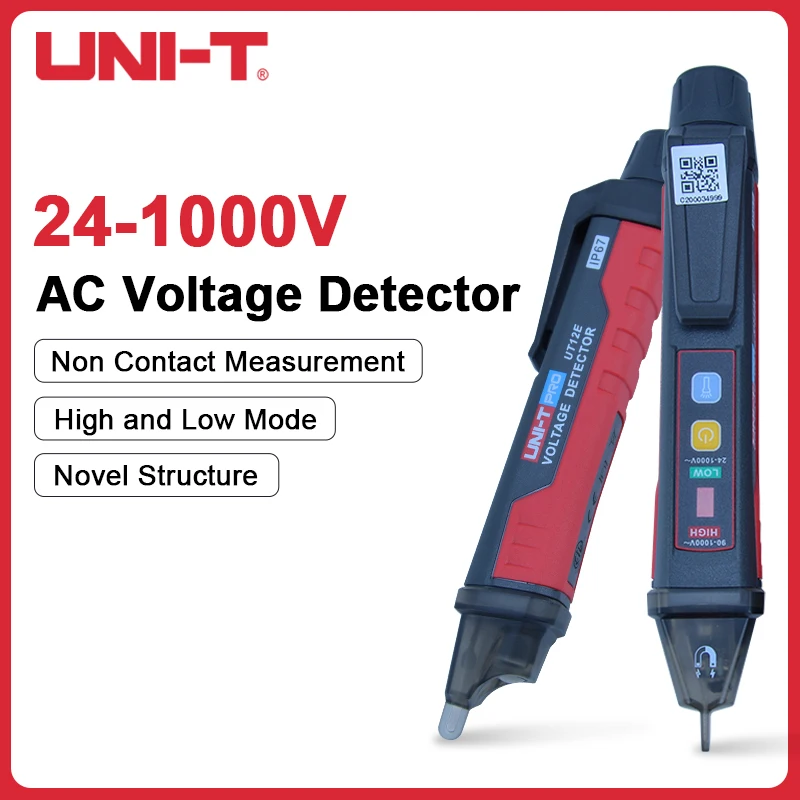 UNI-T-Non-Contact-Voltage-Pen-AC-Voltage-Detector-Indicator-24V-1000V ...