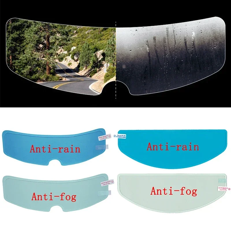 Motorcycle-Helmet-Anti-fog-and-Rainproof-Clear-Film-Safety-Driving ...