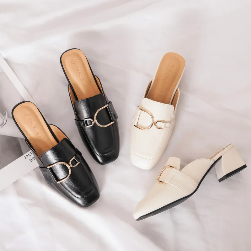 Ladies Leather Slippers | Leather Slipper Womens | Ladies Mules Low ...