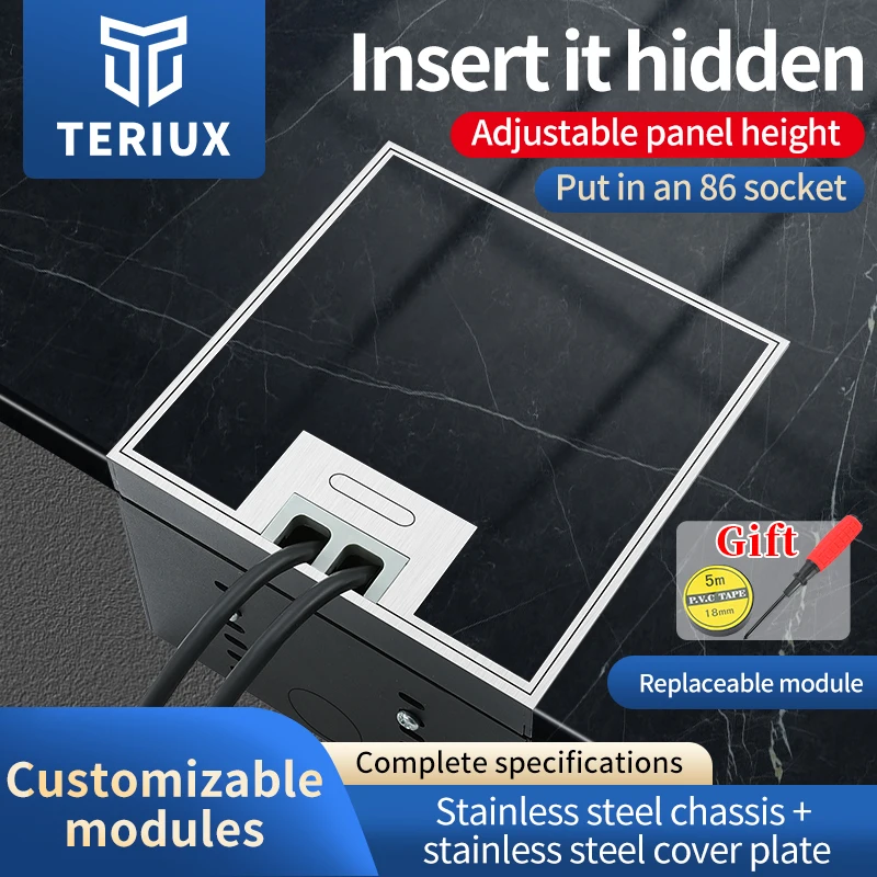 High-quality-customizable-floor-socket-box-height-adjustable-box ...