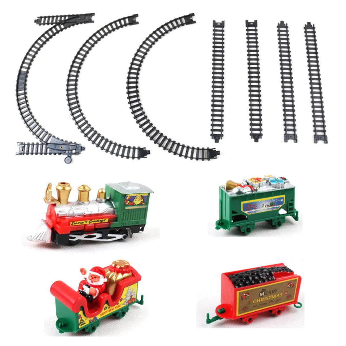 Realistic Electric Christmas Train Set – Stylish Home Supply