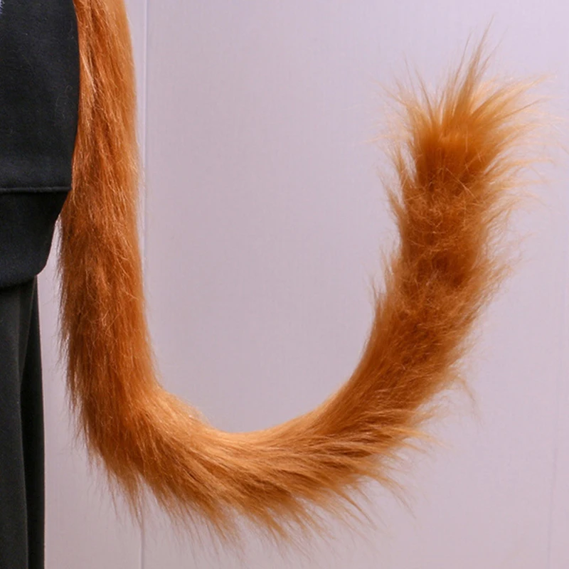 1pcs-Cosplay-Cat-Tail-Fluffy-Plush-Long-Cat-Tail-Cute-Anime-Accessories ...