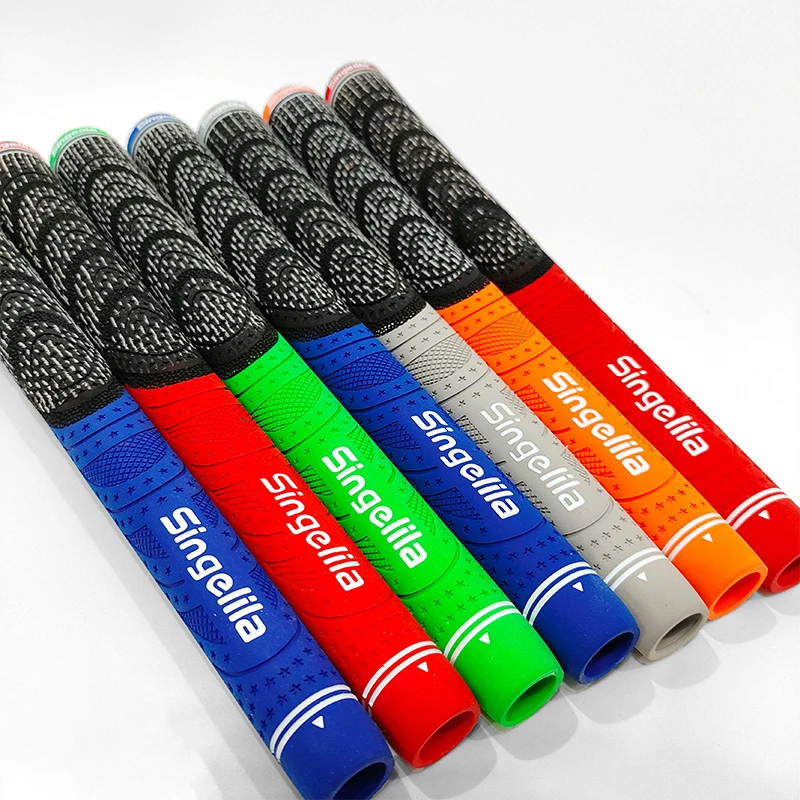 13pcs Golf Grip Rubber Golf Grips Half Cotton Yarn Golf Clubs Iron And ...