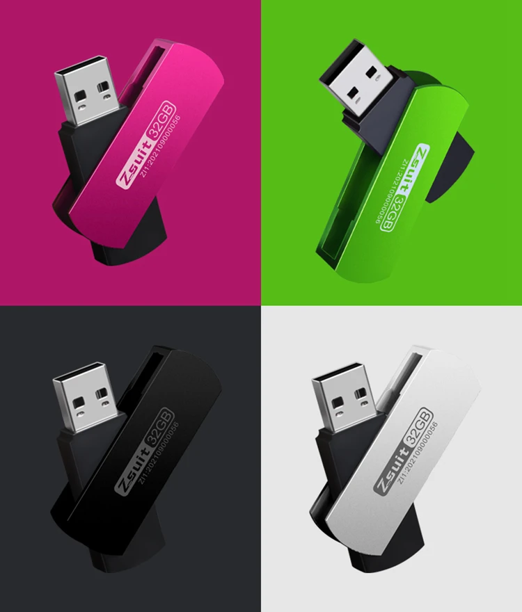 Zsuit 10 шт. USB 2.0 высокоскоростные флэш-накопители 128 ГБ флэш ...
