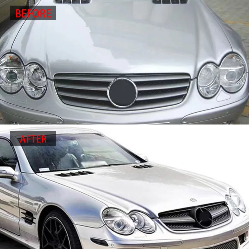 Front Grille Grill For Mercedes-Benz SL-Class R230 SL500 SL550 SL600 ...