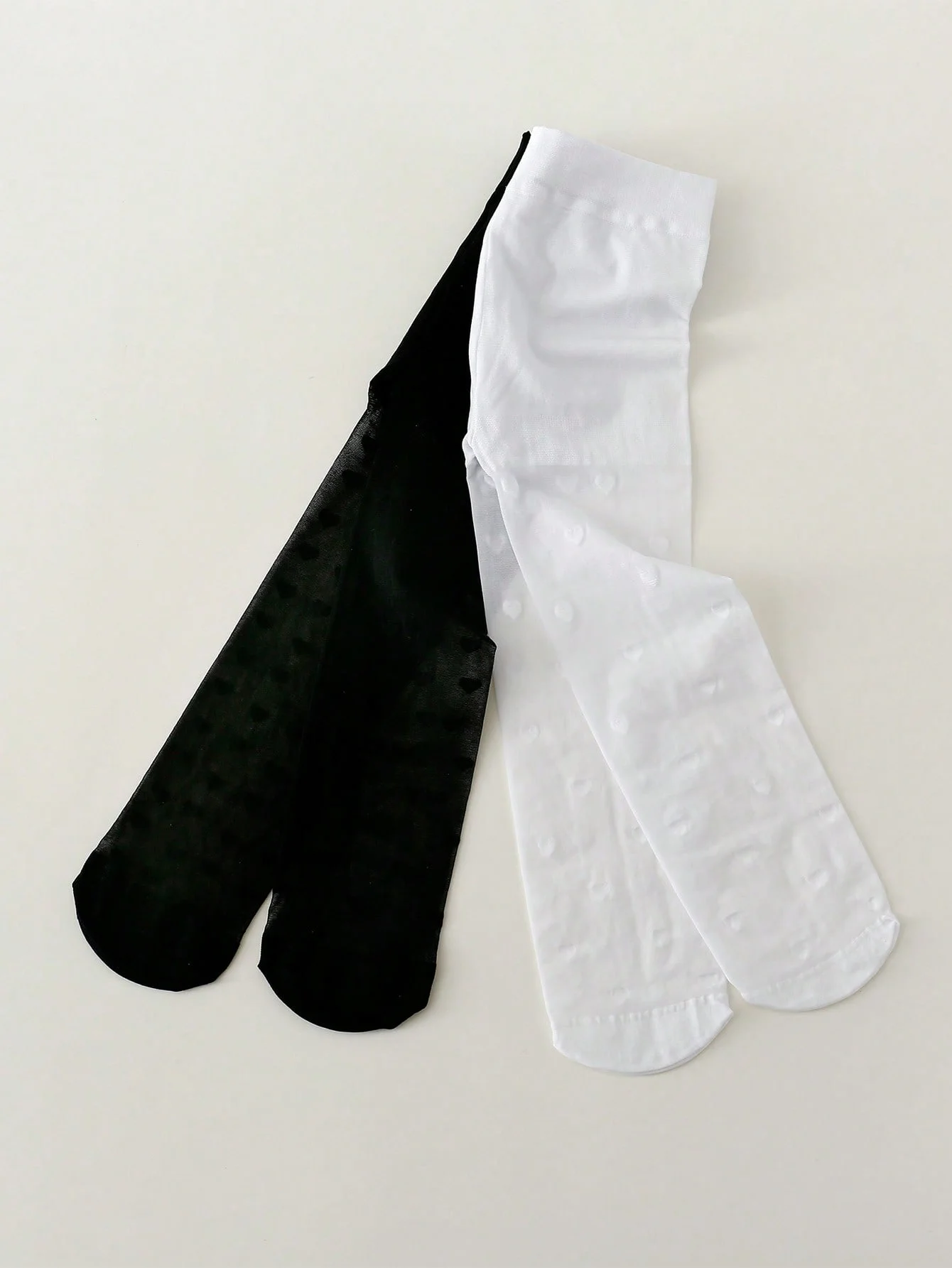 2 Pairs of Children's Pantyhose Baby Girls Summer Loveing Heart ...