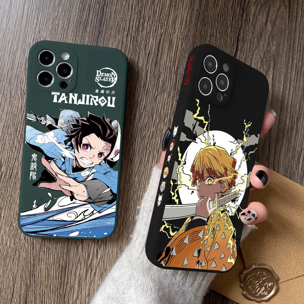 Funda-de-tel-fono-Tanjirou-Zenitsu-Demon-Slayer-para-Vivo-V30e-V29-V25 ...