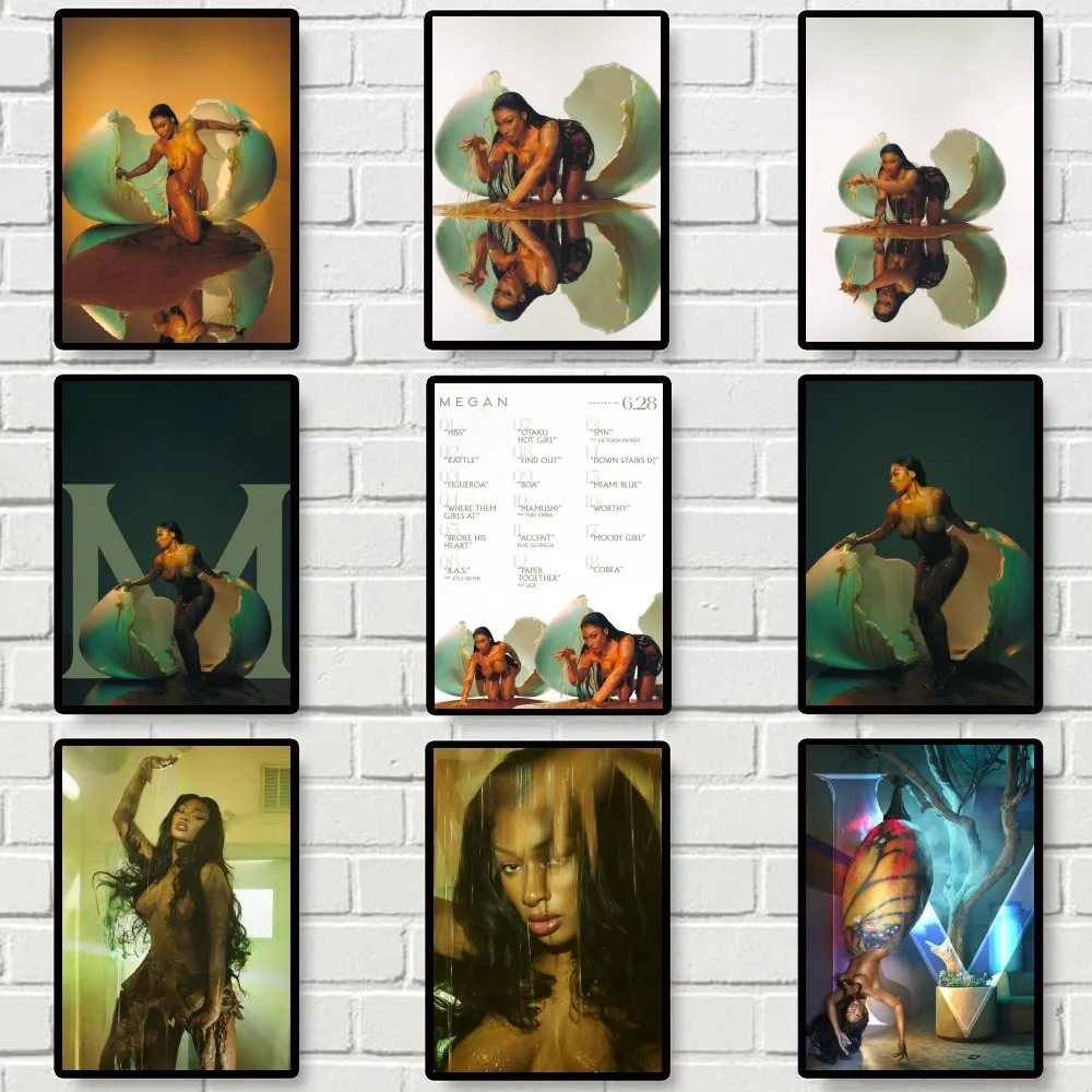 Megan-Thee-Stallion-Megan-Singer-Poster-Gallery-Prints-Self-Adhesive ...