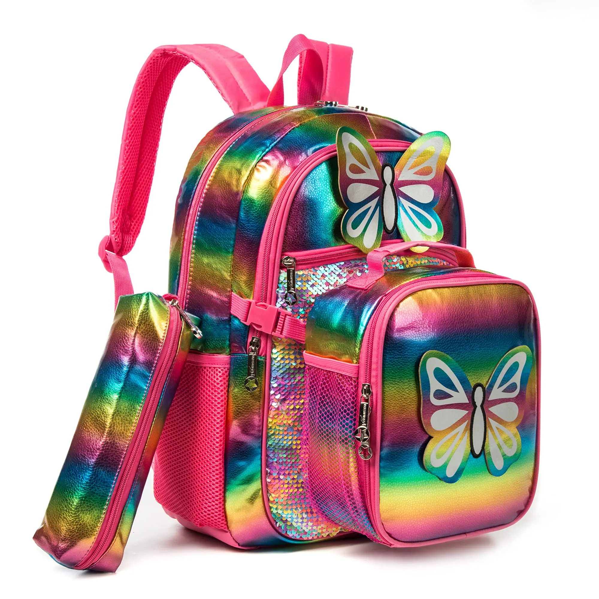 Sequin Girl Backpack Schoolbag | School Backpacks Girls Sequins - 2023 ...
