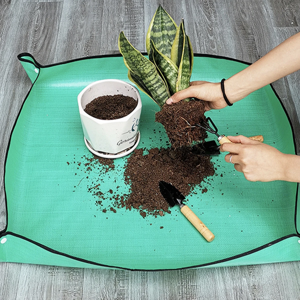 Plant-Repotting-Garden-Mat-Waterproof-Transplanting-Mats-Indoor ...