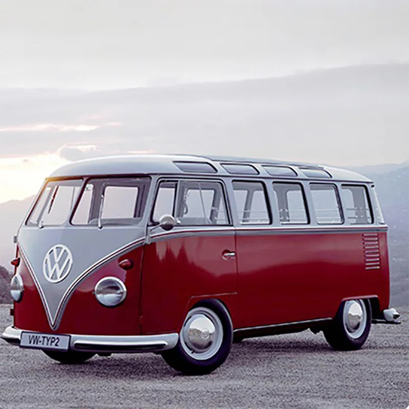 Maisto1-25-Scale-1972-Volkswagen-Bus-Vintage-Van-T1-Miniature-Diecast ...