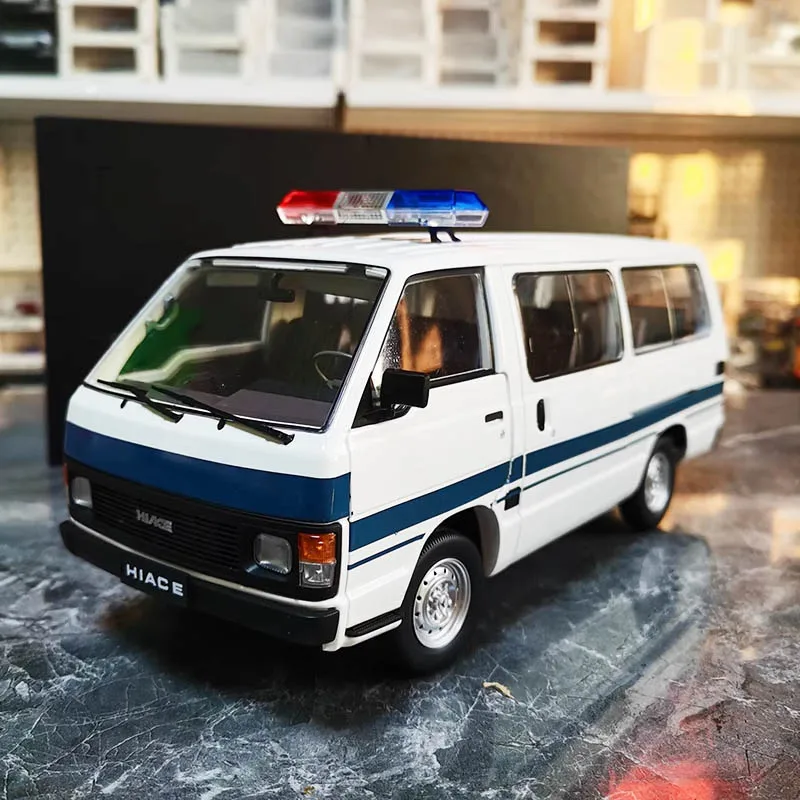 1-18-Hiace-Police-Car-Model-Van-YH50-Alloy-Car-Model-Toy-Collection ...