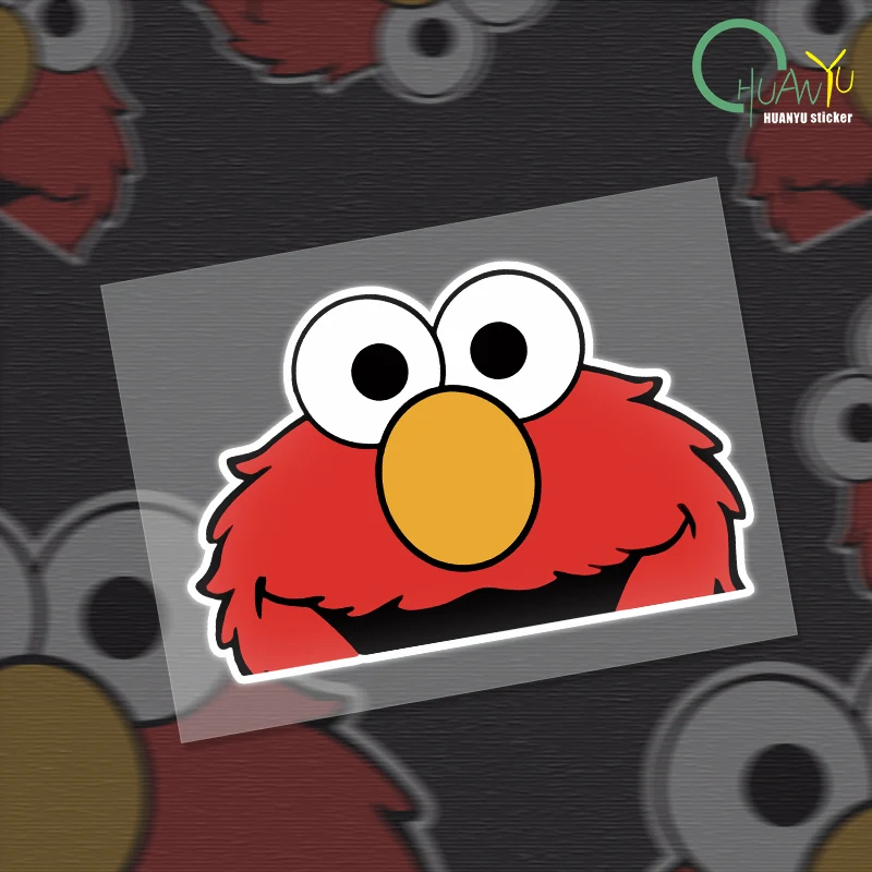 3D-Funny-Elmo-Peeking-Cartoon-Car-Sticker-Window-Car-Truck-Vinyl-Decal ...