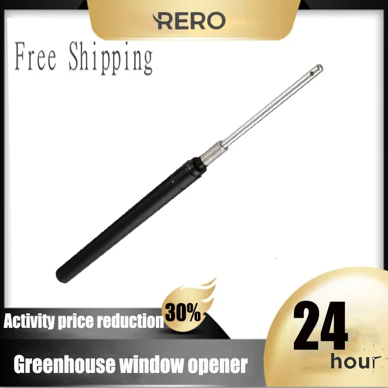 RERO-Free-Shipping-Greenhouse-Window-Opener-Accessories-Cylinder-Solar ...