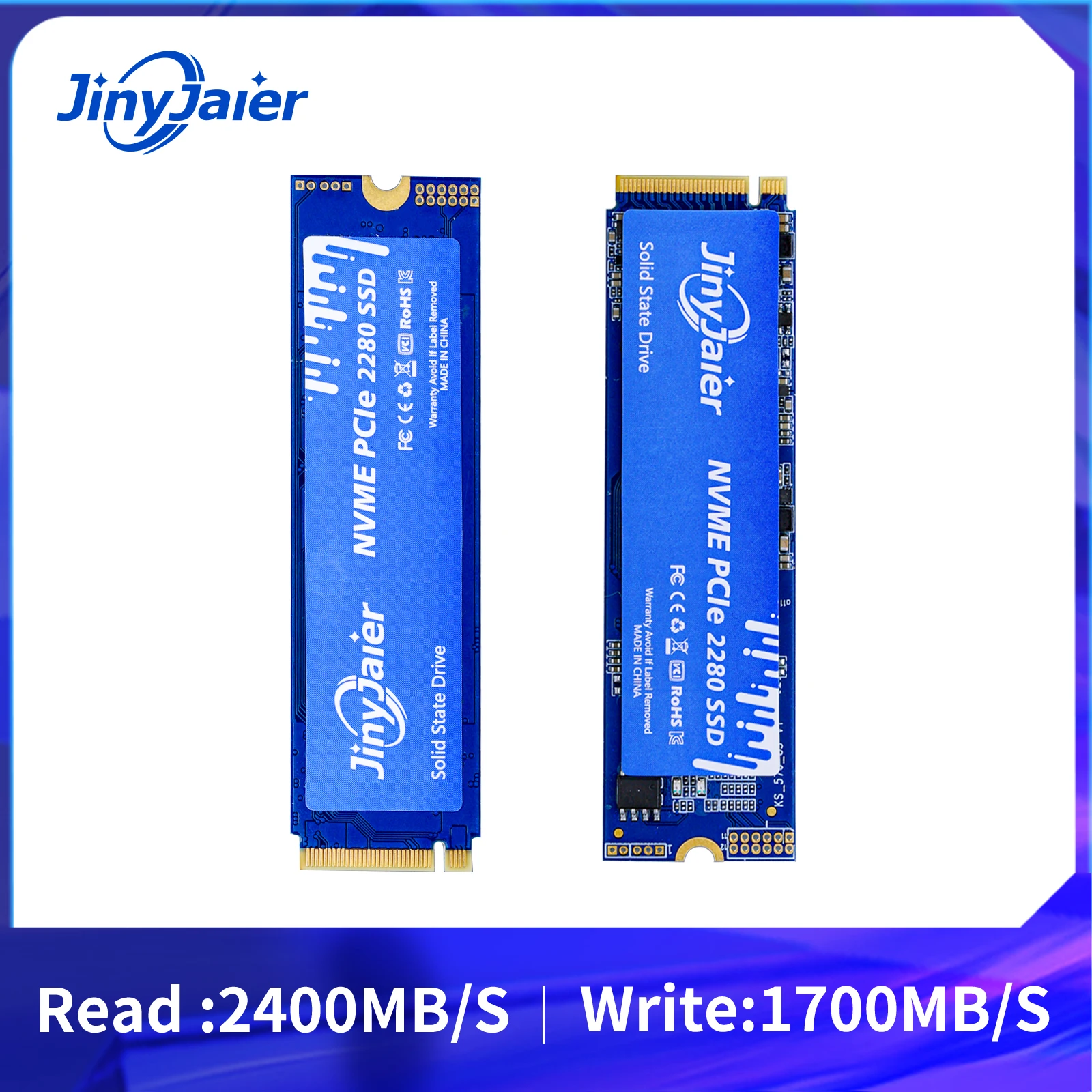 JinyJaier SSD M2 NVME 512GB 256GB 1TB M.2 2280 PCIe 3.0 Internal Solid ...