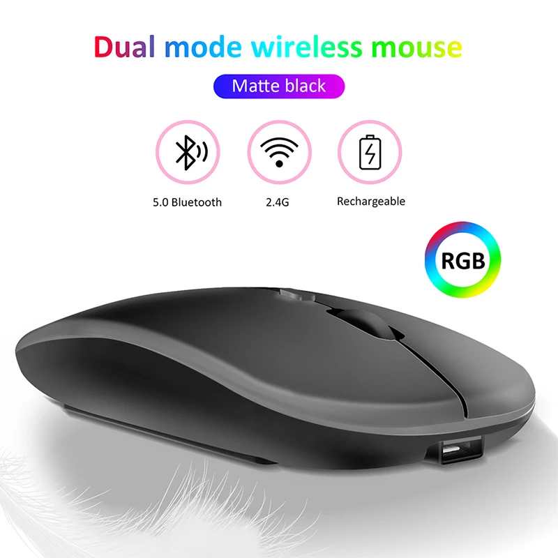 RYRA-Bluetooth-Mouse-Tablet-Notebook-Office-Dual-Mode-Bluetooth-Mute ...