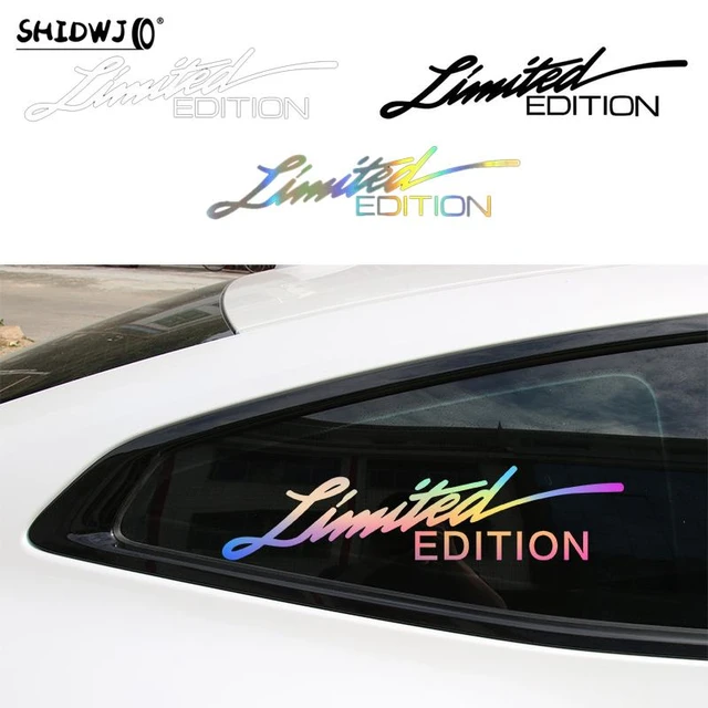 Limited Edition Car Sticker