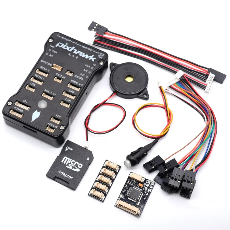 Pixhawk Px4 Autopilot Pix 2.4.8 32 Bit Flight Controller With Safety ...