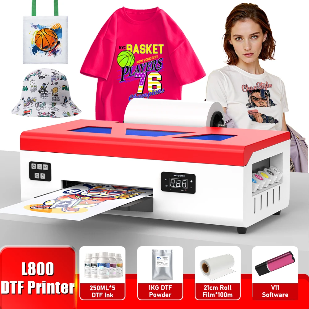 8.4 inch impresora dtf A4 DTF Printer for Epson L805 Machine with DTF ...