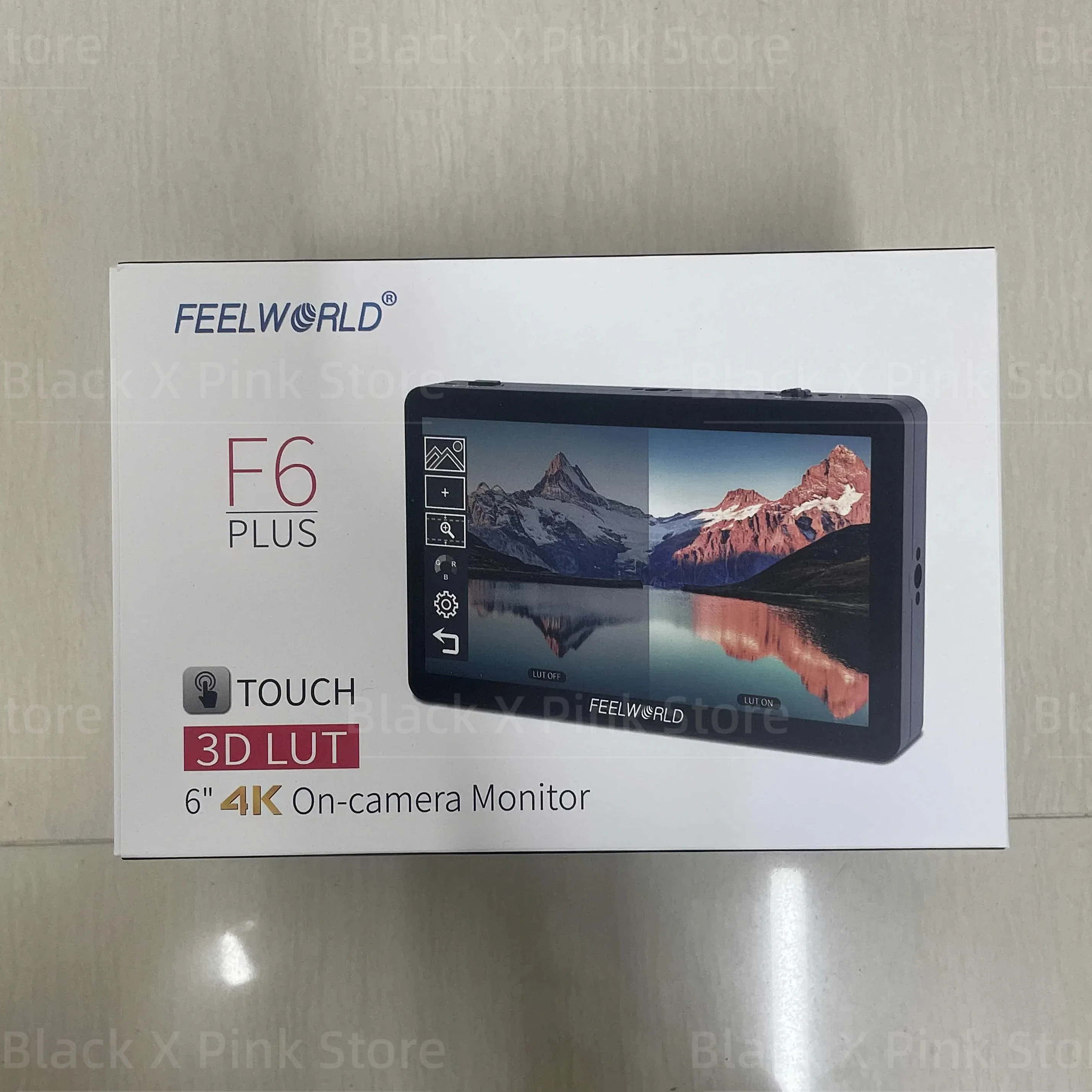 ~~~FEELWORLD F6 PLUS V2 4K Monitor 6 Inch on Camera DSLR Field Monitor ...
