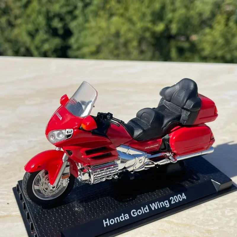 Diecast 1:24 Scale Honda Gold Wing 2004 Motorcycle Alloy Emulation Car ...