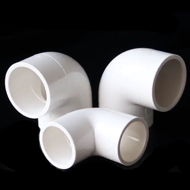 5pcs PVC Pipe Connectors I.D 20~200mm PVC Pipe Elbow Connectors Water ...