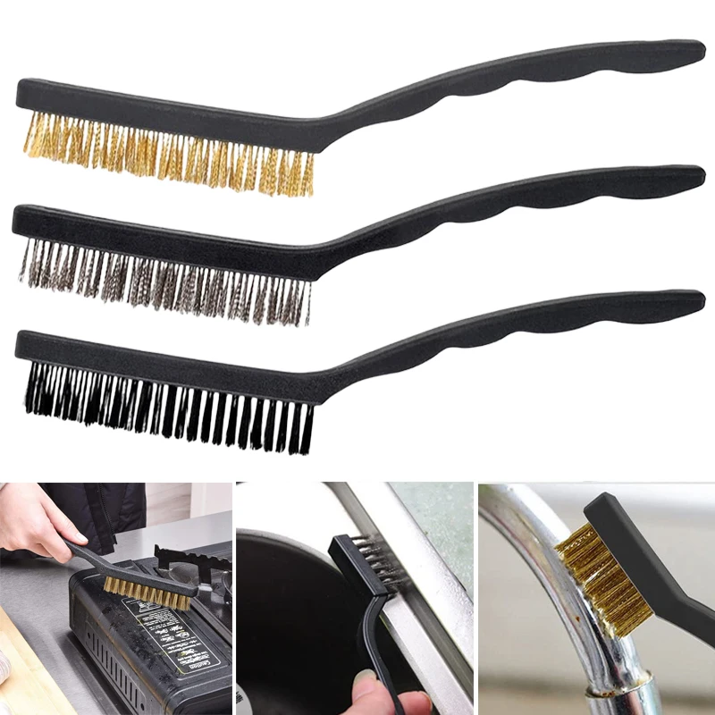 3pcs-Mini-Remove-Rust-Brush-Wire-Brush-Brass-Cleaning-Polishing-Metal ...