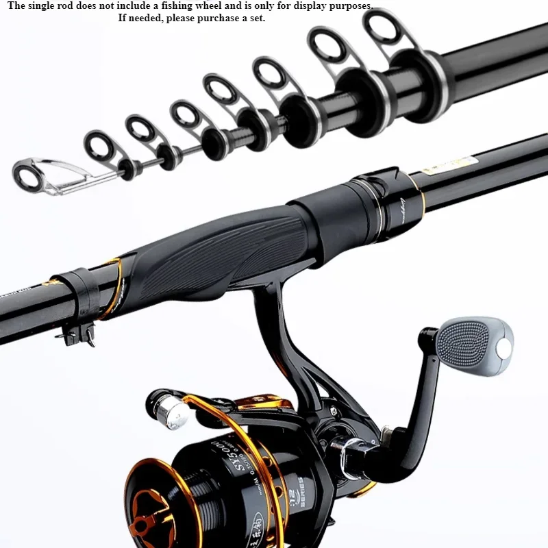 Rock Fishing Rod Carbon Ultra Light Ultra Hard Professional Sliding ...
