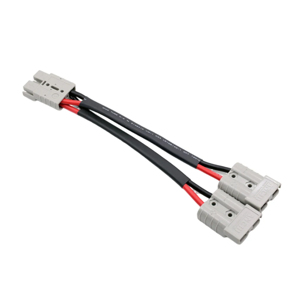 50-Amp-Anderson-Plug-Connector-Double-Y-Adaptor-6mm-For-Anderson-Cable ...