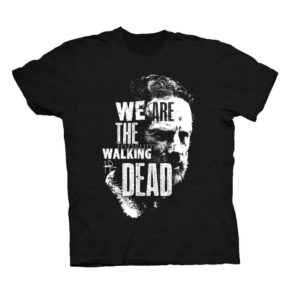 We-Are-The-Walking-Dead-Rick-Grimes-T-Shirt-Twd-Graphic-Tee-Shirt-O ...