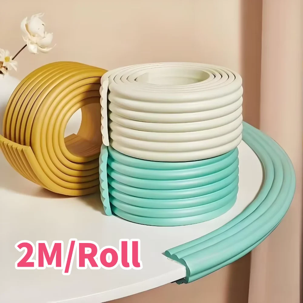 2M Safety Protection Strip Table Desk Edge Guard Strip Corner Protector ...