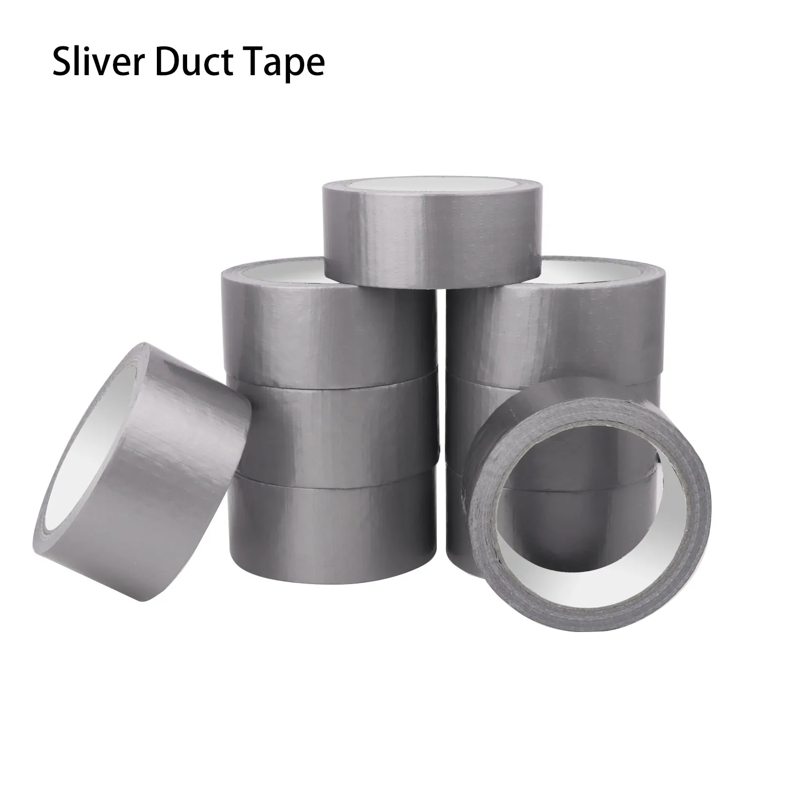 10/20M Silver Duct Tape, Waterproof Heavy Duty Duct Tape, Duct Tape ...