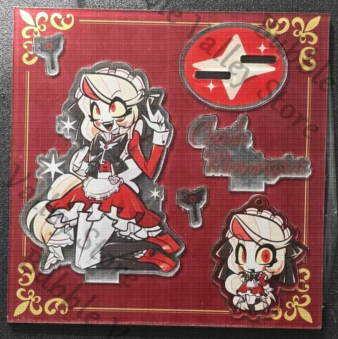 Anime Hazbin Hotel Charlie Morningstar Cosplay Acrylic Full Page Figure ...